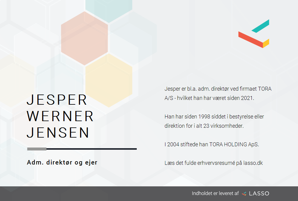 Jesper Werner Jensen - Roller i dansk erhvervsliv
