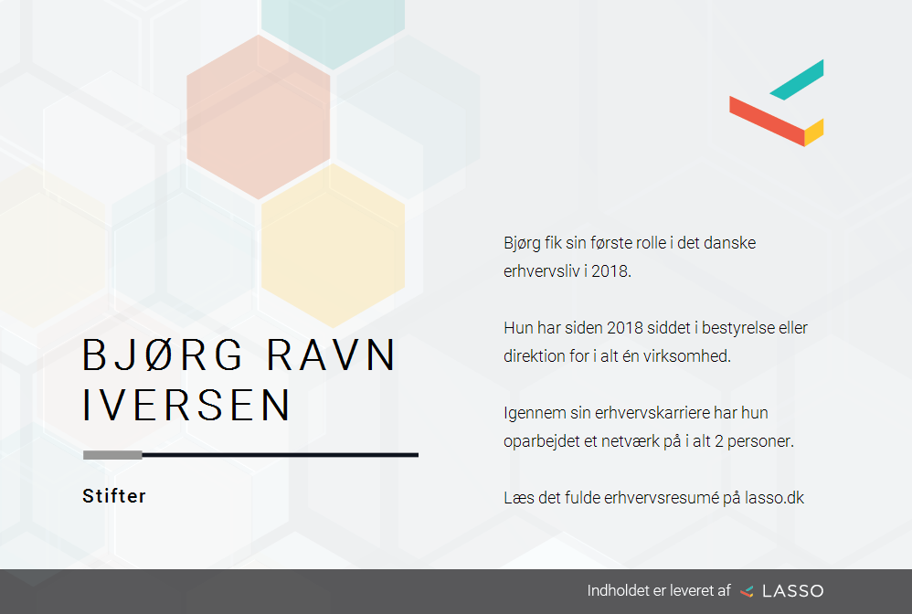 Bjørg Ravn Iversen - Roller i dansk erhvervsliv